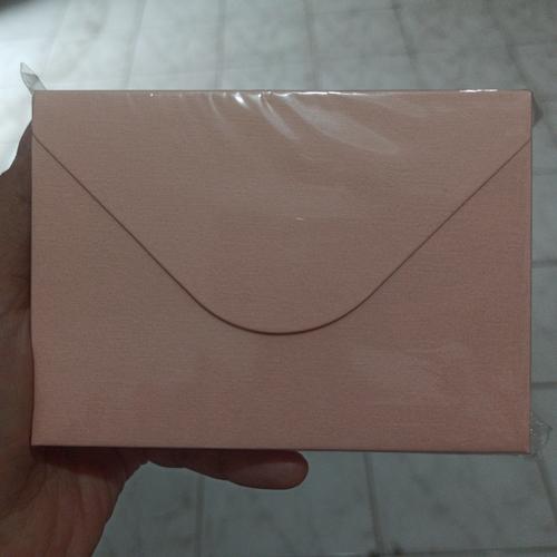 Jual Amplop Mini Amplop A7 Pink Peach Linen isi 10 - Jakarta Barat ...