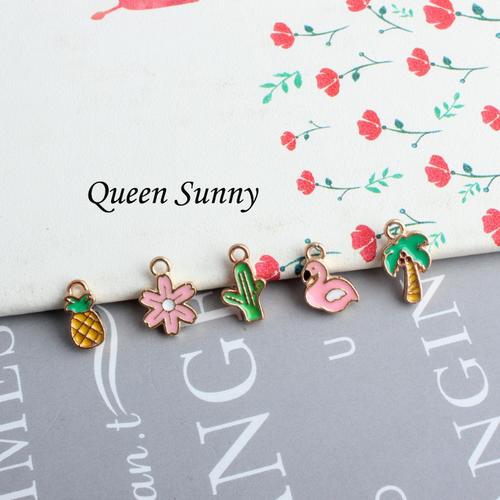 Jual Charm Enamel Bunga Mini Cute Pendant Imut Charm Korea Liontin ...