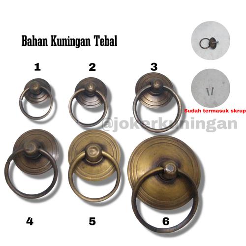 Jual Knop antik handle lemari handle laci tarikan lemari laci motif ...