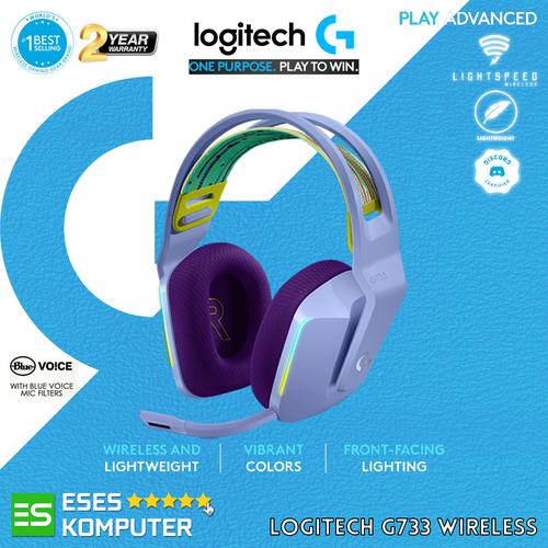 Promo Headset Logitech G733 Wireless RGB | Ultra-Lightweight Headset ...