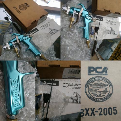 Jual Spray Gun Binks Mach 1SL HVLP 7000-1204-4 - Kota Bekasi ...