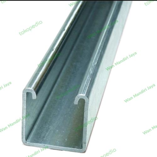 Jual unistrut Rel kanal Resway 40mm x 40mm x 3meter | Galvanis putih ...