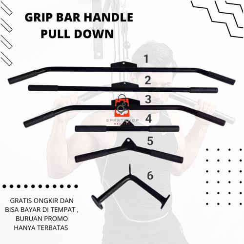 Jual Alat Olahraga Fitness Dirumah gym Handle Pull Down Multi Grip Pull ...