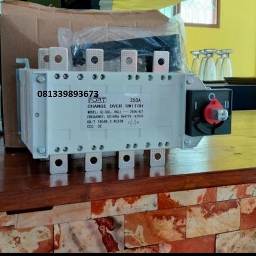 Jual Manual COS Tanpa Box 4 Pole 250 Ampere On-Off-On Switch - Jakarta ...