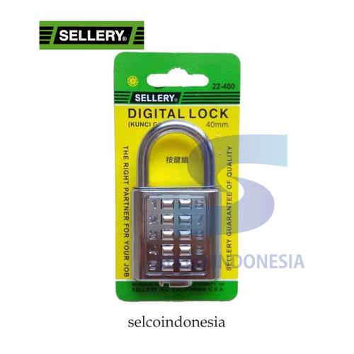 Jual Digital Lock 40mm SELLERY 22-400 CR602 Gembok/Kunci - Kota ...
