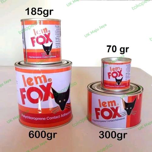 Jual Lem FOX Kaleng Merah / Lem Kuning FOX - Kota Semarang - UK Maju ...