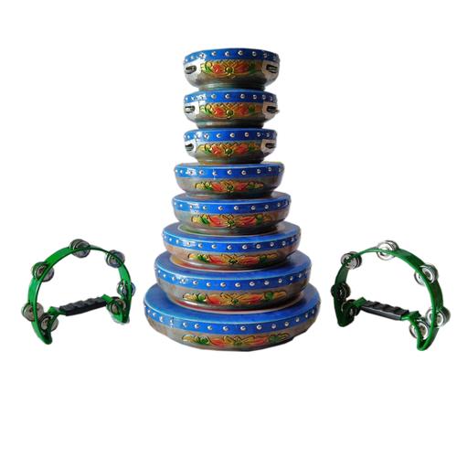 Promo rebana 1 set lengkap alat kasidah rebana laski pelangi isi 10 ...