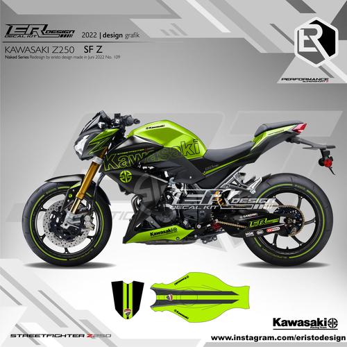 Jual decal sticker kawasaki z250 SFZ fullbody - Kota Malang - E.R ...