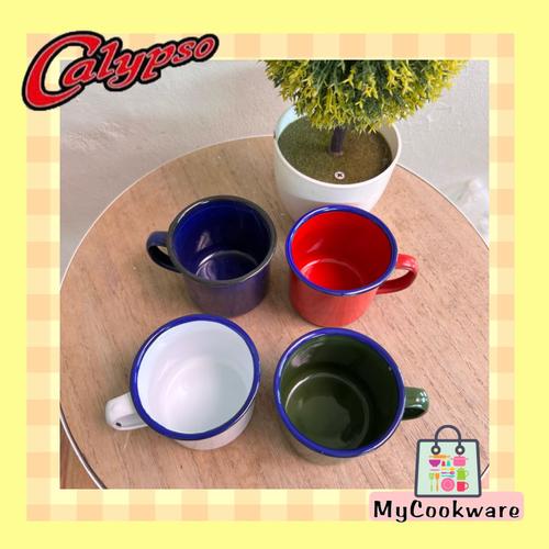 Jual Mug enamel Jadul 7cm / Mug Souvenir / Mug Kopi / Mug Teh Enamel ...