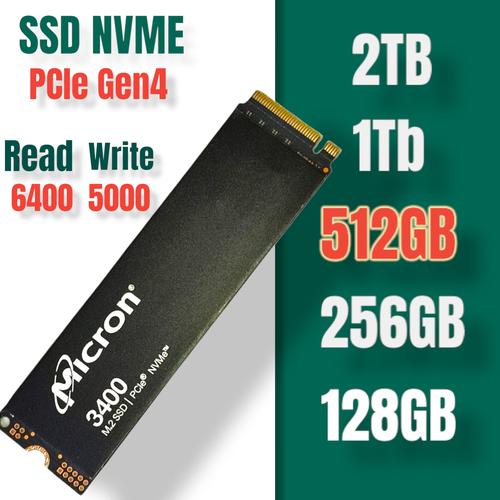 Jual SSD Nvme PCIe 4.0 Micron 3400 128GB 256GB 512GB 1TB 2TB ssd51 ...