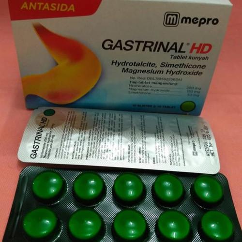 Jual Gastrinal Strip Isi 10 Tablet -Obat asam lambung, ‎maag‎, ‎nyeri ...