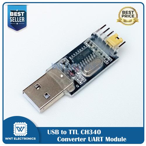 Jual USB to TTL CH340G USB to TTL converter UART module CH340 - Kota ...