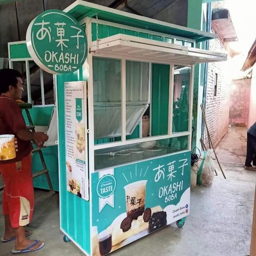 Jual booth container gerobak custom - Jakarta Utara - reza desain ...