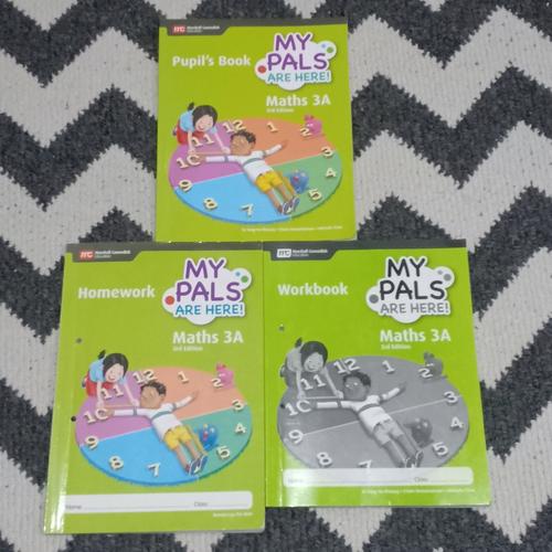 Jual (Bekas)My pals matematika 3A(pupil book+homework+workbook)-SD ...
