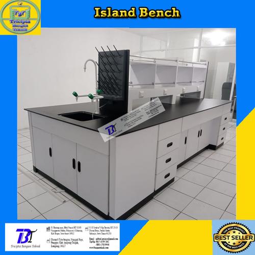 Jual Island Bench Laboratory HPL - Meja Laboratorium Tengah ISB300-HPL ...