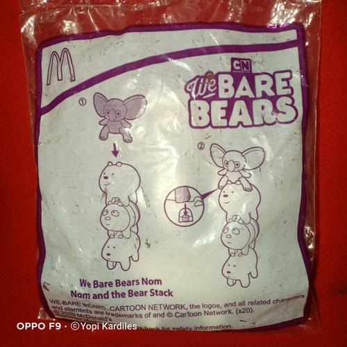 Jual happy meal we bare bears nom2 and the Bears stack - Kota Batam ...