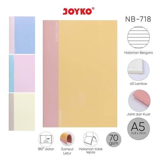 Jual Buku Tulis / Note Book A5 NB-718 Joyko - Kota Malang - Prima Media ... Jual Buku Tulis / Note Book A5 NB-718 Joyko - Kota Malang - Prima Media ...
