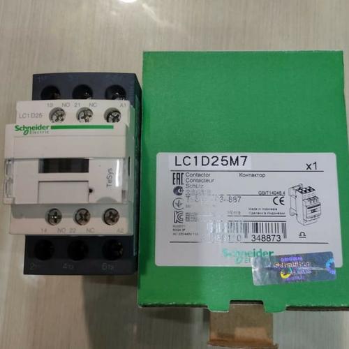 Jual LC1D25 KONTAKTOR SCHNEIDER LC1D25M7 KONTAKTOR 3PHASE 25A 11KW % ORI - Jakarta Barat ...