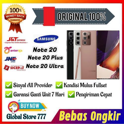 Jual Samsung Galaxy Note 20 / Note 20 Plus / Note 20 Ultra Second ...