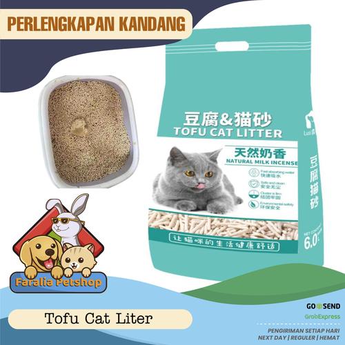 Jual Tofu Cat Litter Pengganti Pasir Tempat Poop Pipis Kucing Anjing ...