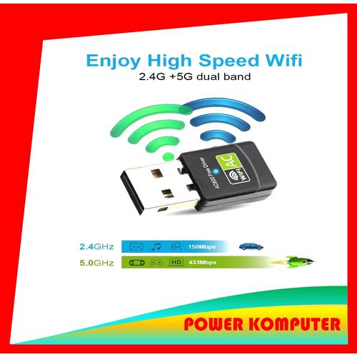 Jual EASYIDEA 600Mbps USB Wifi Adapter Wifi Adapter Penangkap Sinyal Wifi - Jakarta Utara ...