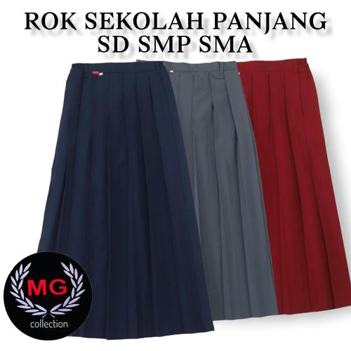 Jual Seragam Sekolah ROK Panjang SD Rempel Muslim // Rok Panjang Seragam SD - 12 - Kota Bandung ...