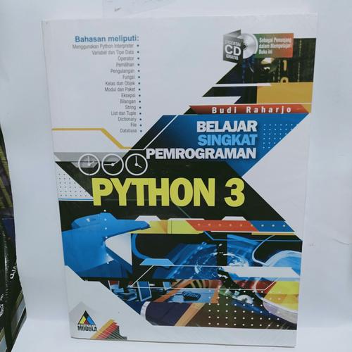Jual BUKU BELAJAR SINGKAT PEMROGRAMAN PYTHON 3 - Kota Bandung - Toko ...