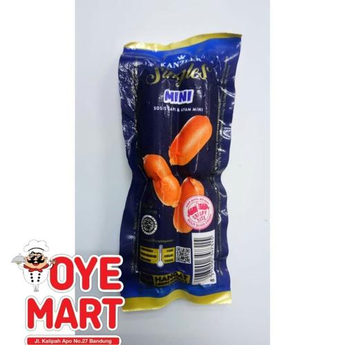 Jual KANZLER SINGLES MINI 65GR ISI 4 SOSIS SAPI DAN AYAM MINI HARGA ...