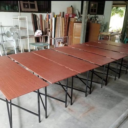 Jual meja lipat 120x60x75 serbaguna kayu kombinasi besi hollow galvanis ...