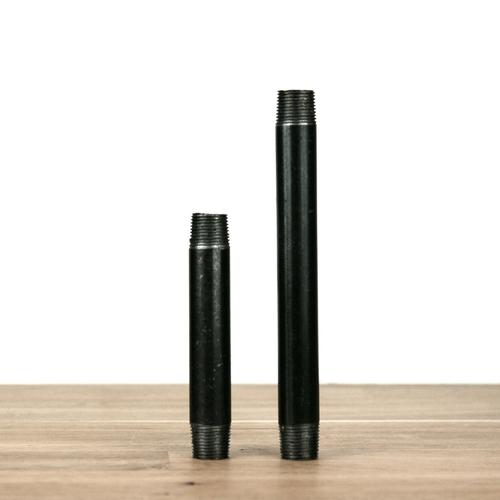 Jual pipa besi drat luar 1/2 inch - pipa drat panjang 15cm - 80cm ...