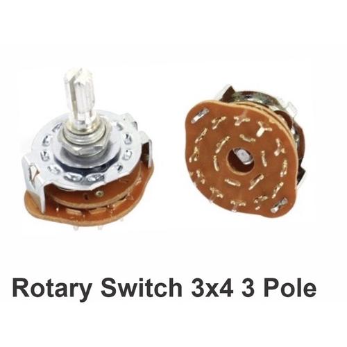 Jual Saklar Rotary Switch Selector 3 x 4 3 Pole - Kota Medan ...