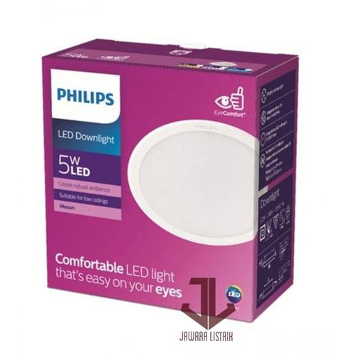 Jual PHILIPS LED PANEL DOWNLIGHT MESON 5W 5 W WATT 59447 3,5 INCH ...