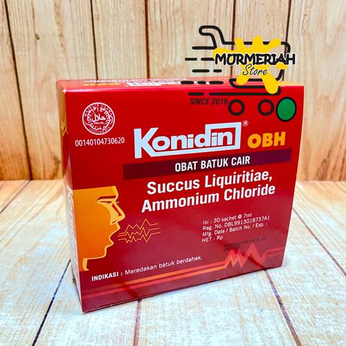 Jual Konidin OBH Syrup BOX isi 30 sachet - Obat Batuk Berdahak Cair ...