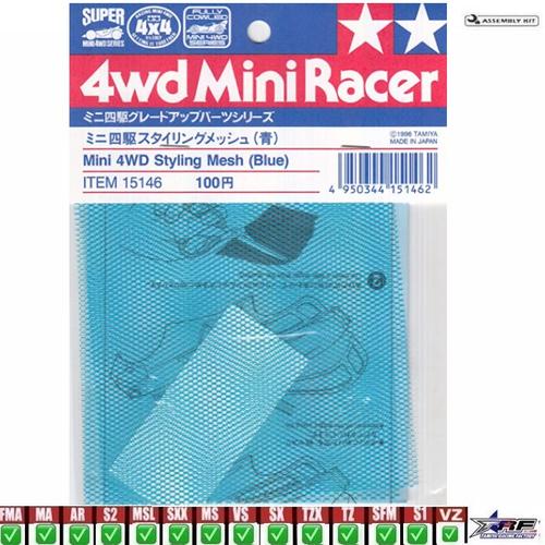 Jual TAMIYA 15146 STYLING MESH BLUE - Jakarta Pusat - TAMIYA RACING ...