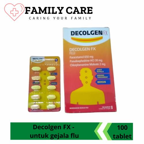 Jual Decolgen FX 100 tablet - Kota Surabaya - Family Health Care Shop ...