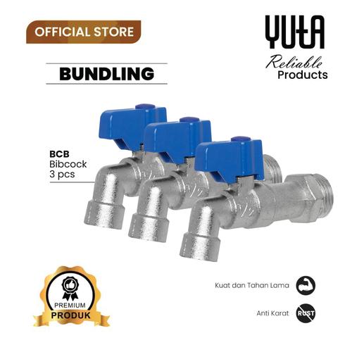 Promo YUTA Bundling Kran Air / Keran Tembok - Bibcock BCB 3pcs ...