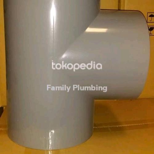 Jual TEE PRALON CABANG 3 PVC 12" INCH D TIPIS TAIWAN CM KDJ KEMBANG ...