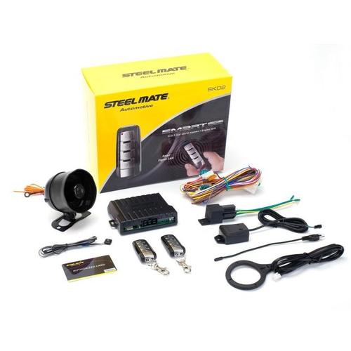 Jual Steelmate Sk02 Sistem Keamanan Alarm Mobil Kunci Mesin Pintar Re ...