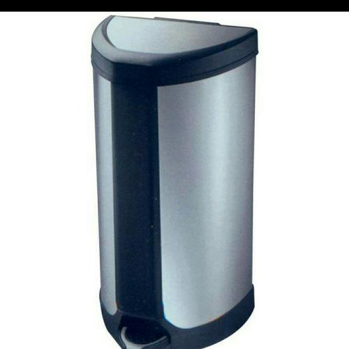 Jual KRISBOW WASTE BIN HALF ROUND MATT 25L WITH PEDAL KW1800793 ...