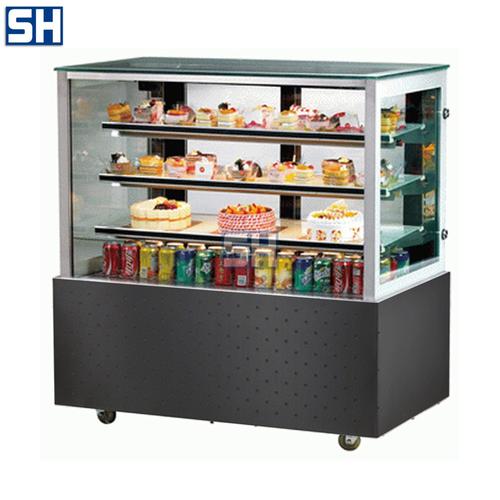 Jual SG-180FA-3XB BLACK CAKE SHOWCASE (SQUARE) 1800*700*1250 3 SHELVES ...
