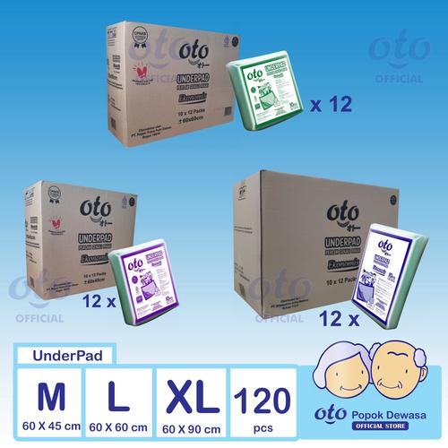 Promo OTO Under Pad Underpad PerlakAlas Sekali Pakai isi 10pcs x 12 ...