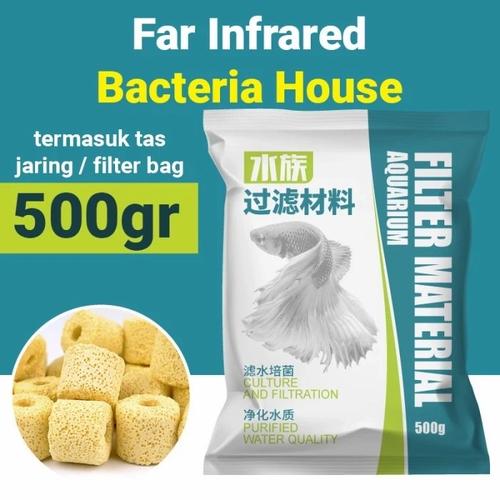 Jual MEDIA FILTER AKUARIUM AQUABLUE FAR INFRARED BACTERIA HOUSE ...