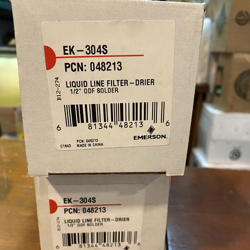 Jual filter drier Emerson DML 304S EK-304S (tipe LAS) 1/2" - Jakarta ...