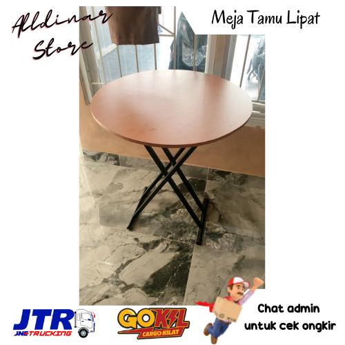 Jual Meja Bulat Minimalis Meja Makan Cafe Coffee Meja Restauran Bulat ...
