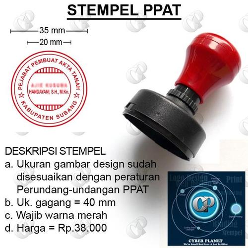 Jual Stempel Notaris dan PPAT - Stempel PPAT, Tinta Standar - Jakarta ...