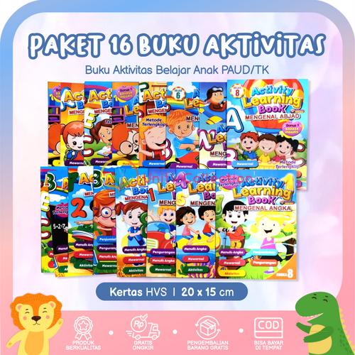 Jual Paket Buku Aktivitas PAUD TK / Activity Book Lengkap Belajar ...