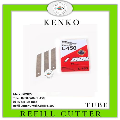 Jual ISI CUTTER BESAR KENKO L-150 / REFILL SPARE BLADE L-150 - Jakarta ...