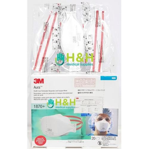Jual READY MASKER MEDIS / masker 3M Aura Original / Masker kesehatan ...