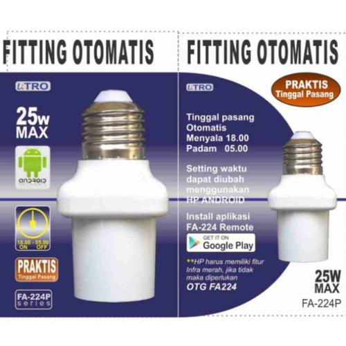 Jual fitting otomatis timer lampu led - Fiting 25 Watt - Kab. Kudus ...