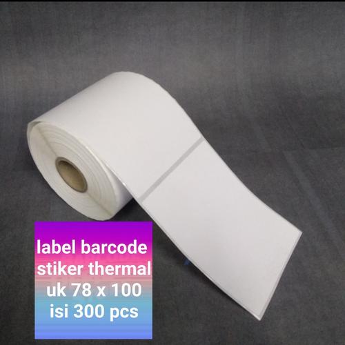 Jual Label Resi 3x4 inch / 78 x 100 /Label Thermal 76 x 100 / Label ...